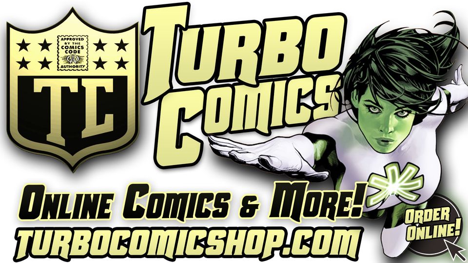 TURBO COMICS - EXCLUSIVE TEES & COMICS!