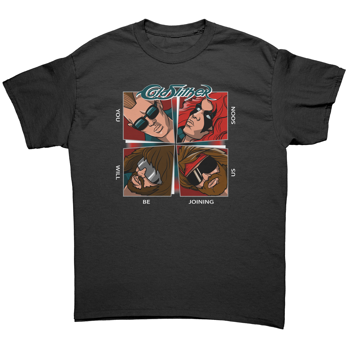 COBRA DREADNOKS - COLD SLITHER & POISON - HEAVY METAL TURBO TEE ...