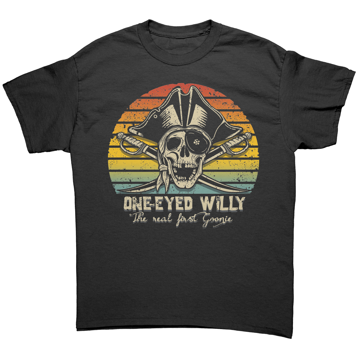 GOONIES - ONE-EYE'D WILLIE - NEW POP TURBO TEE! – TURBO COMICS