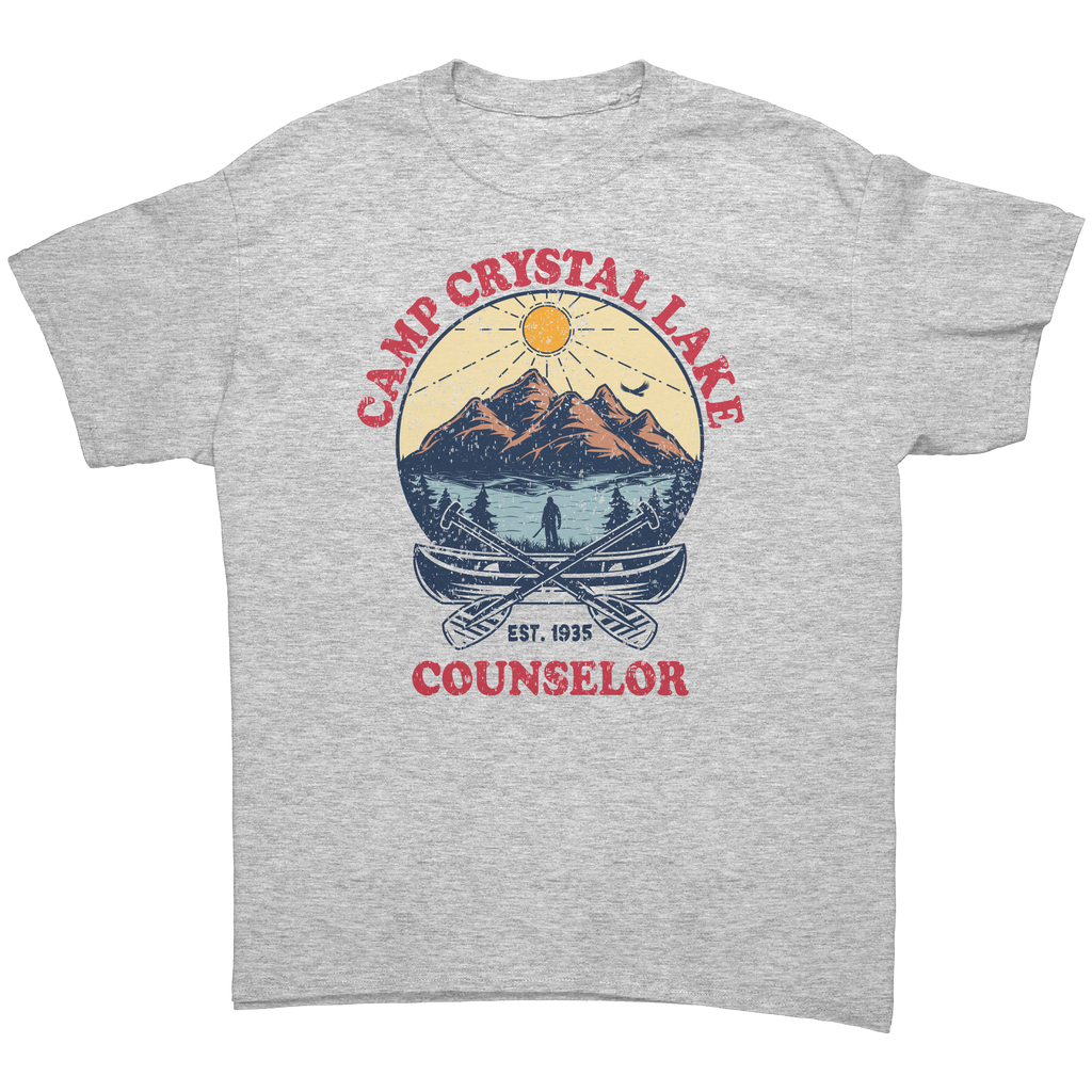 JASON - CAMP CRYSTAL LAKE COUNSELOR - WHITE - NEW POP TURBO TEE ...