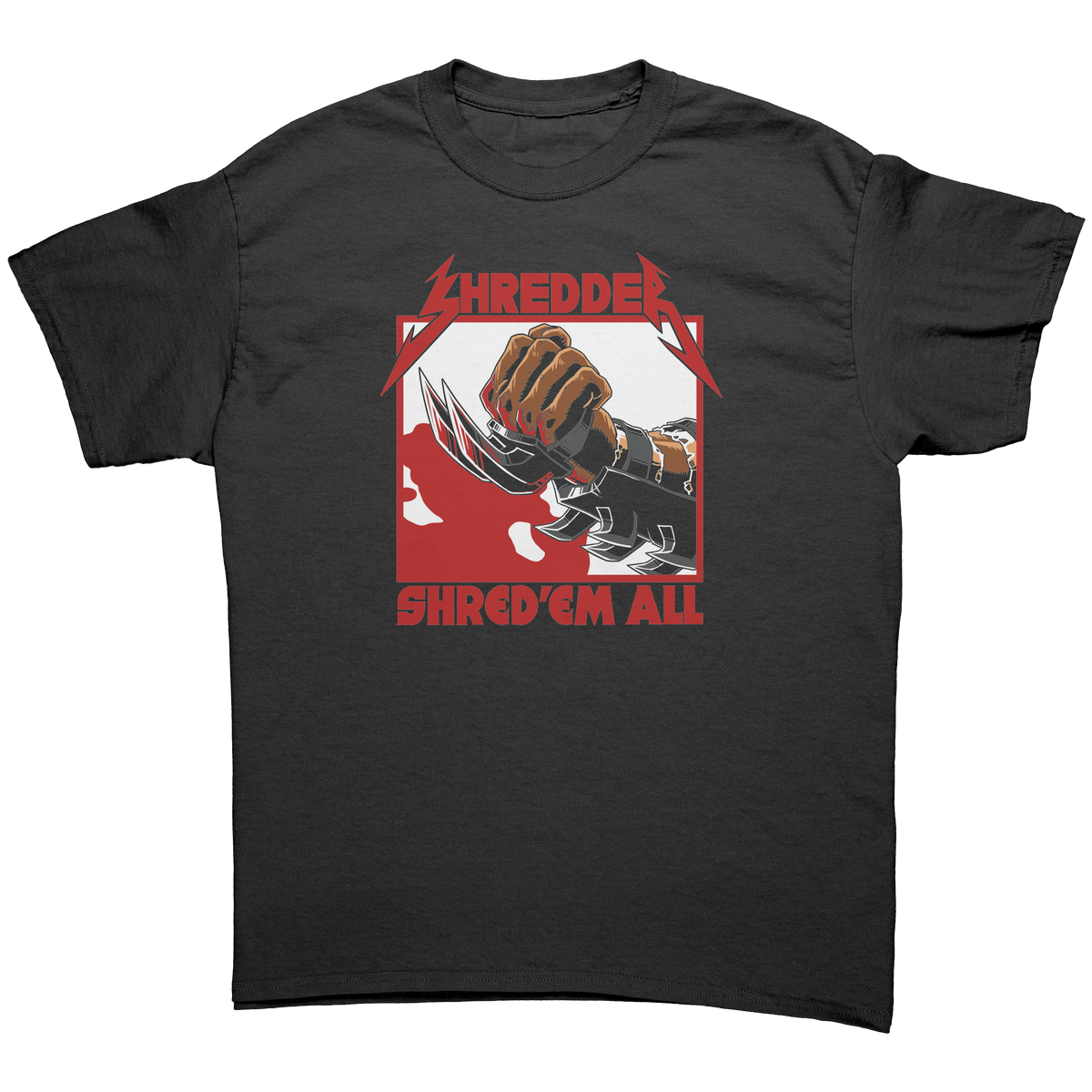 SHREDDER - HEAVY METAL TURBO TEE! – TURBO COMICS