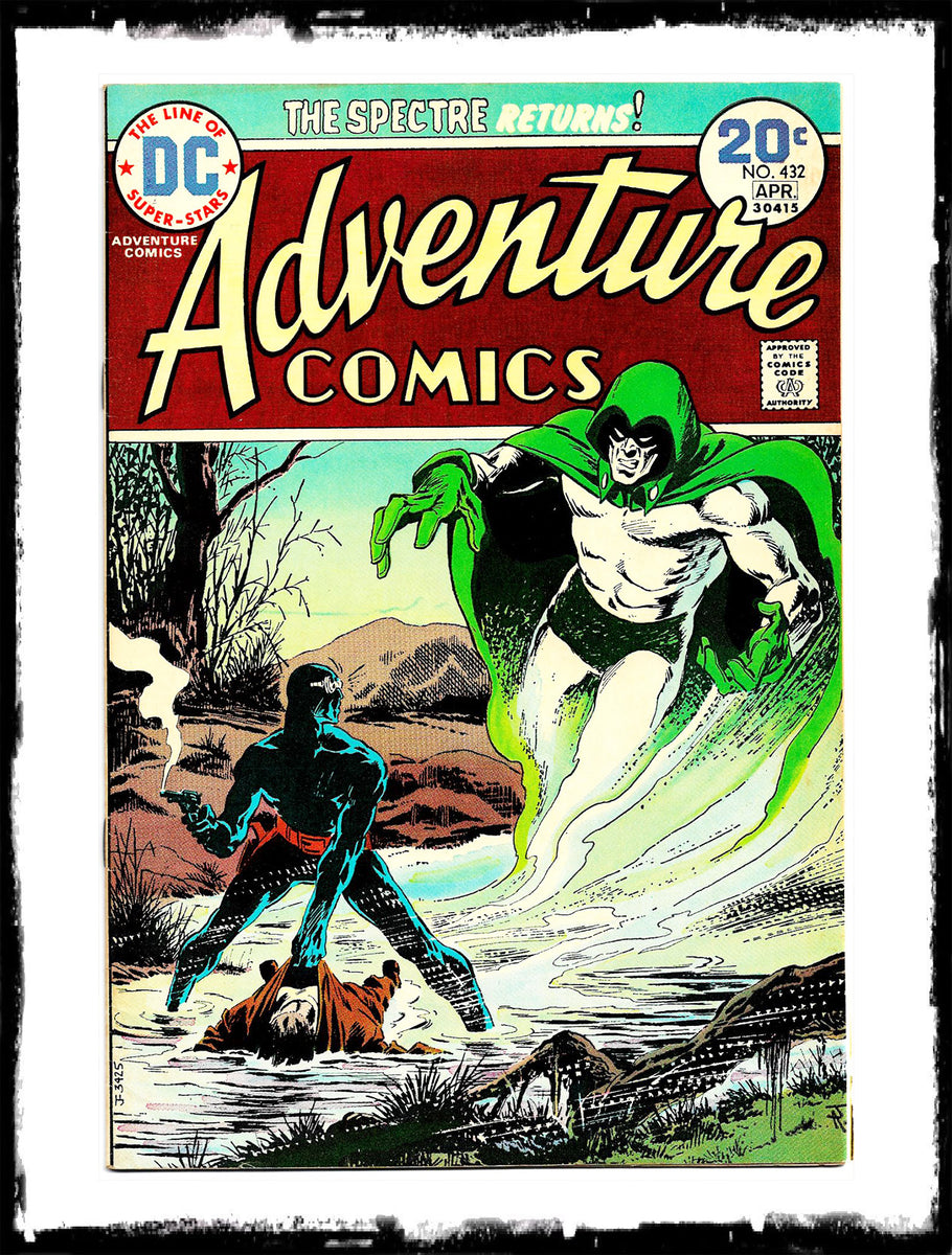 ADVENTURE COMICS - #432 CLASSIC JIM APARO SPECTRE BOOK (1974 - VF ...