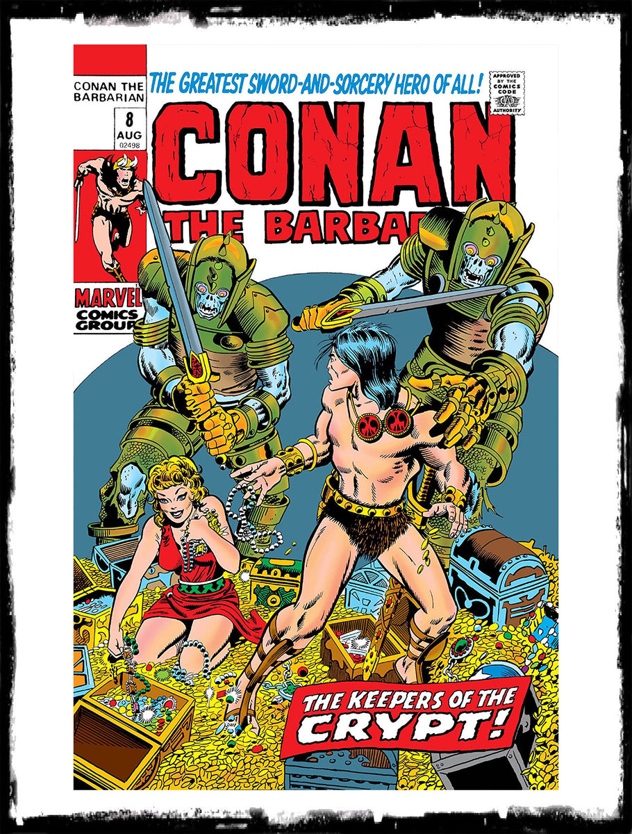 CONAN THE BARBARIAN - #8 HIDDEN PANEL MESSAGE COMIC (1971 - VF) – TURBO ...