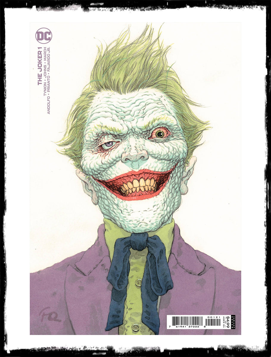 THE JOKER - #1 FRANK QUITELY VARIANT COVER (2021 - NM) – TURBO COMICS