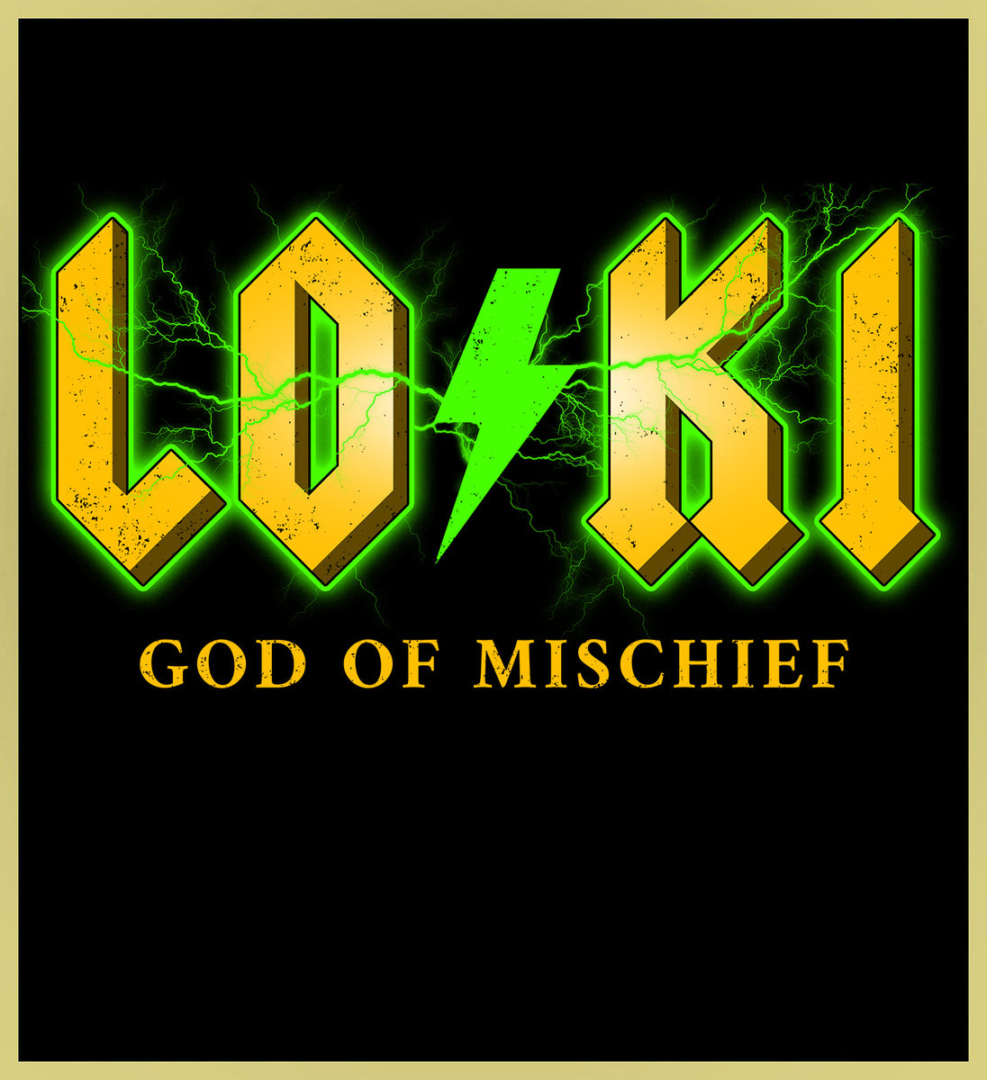 LOKI - AC/DC HEAVY METAL TURBO TEE! – TURBO COMICS