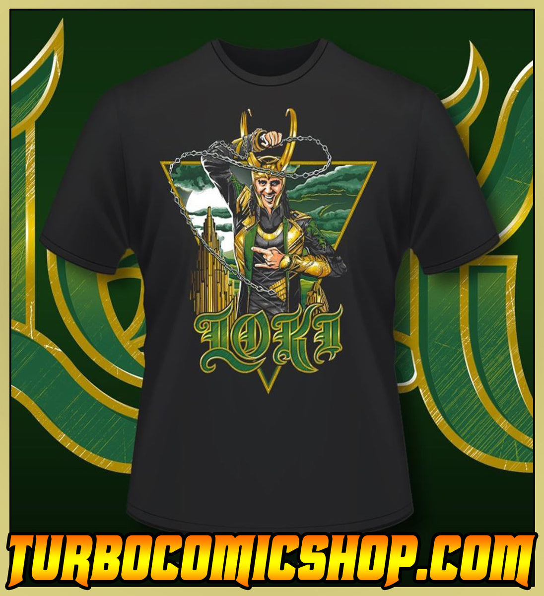 LOKI - DIO / HOLY DIVER HEAVY METAL TURBO TEE! – TURBO COMICS