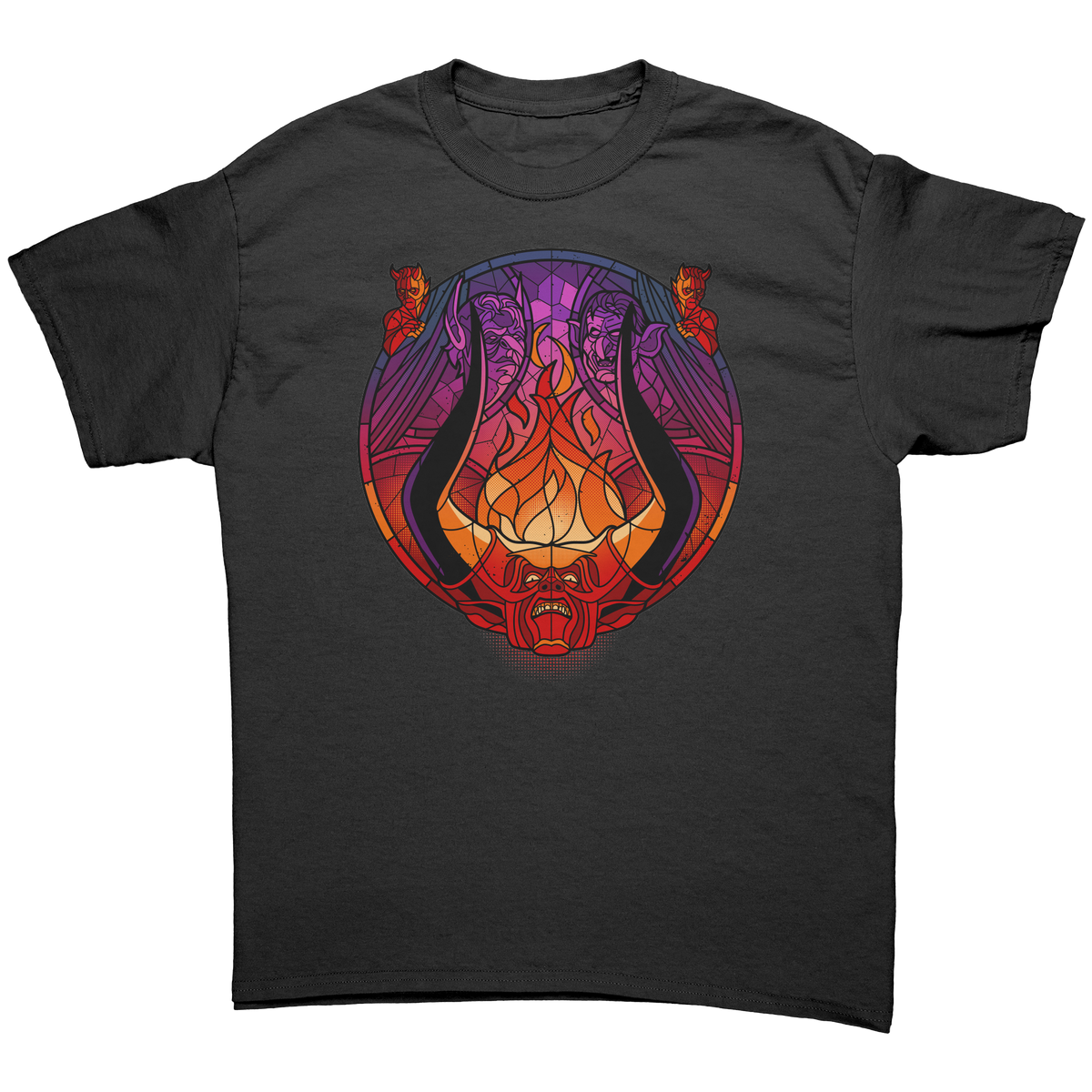 LEGEND - DARKNESS STAINED GLASS - NEW POP TURBO TEE! – TURBO COMICS