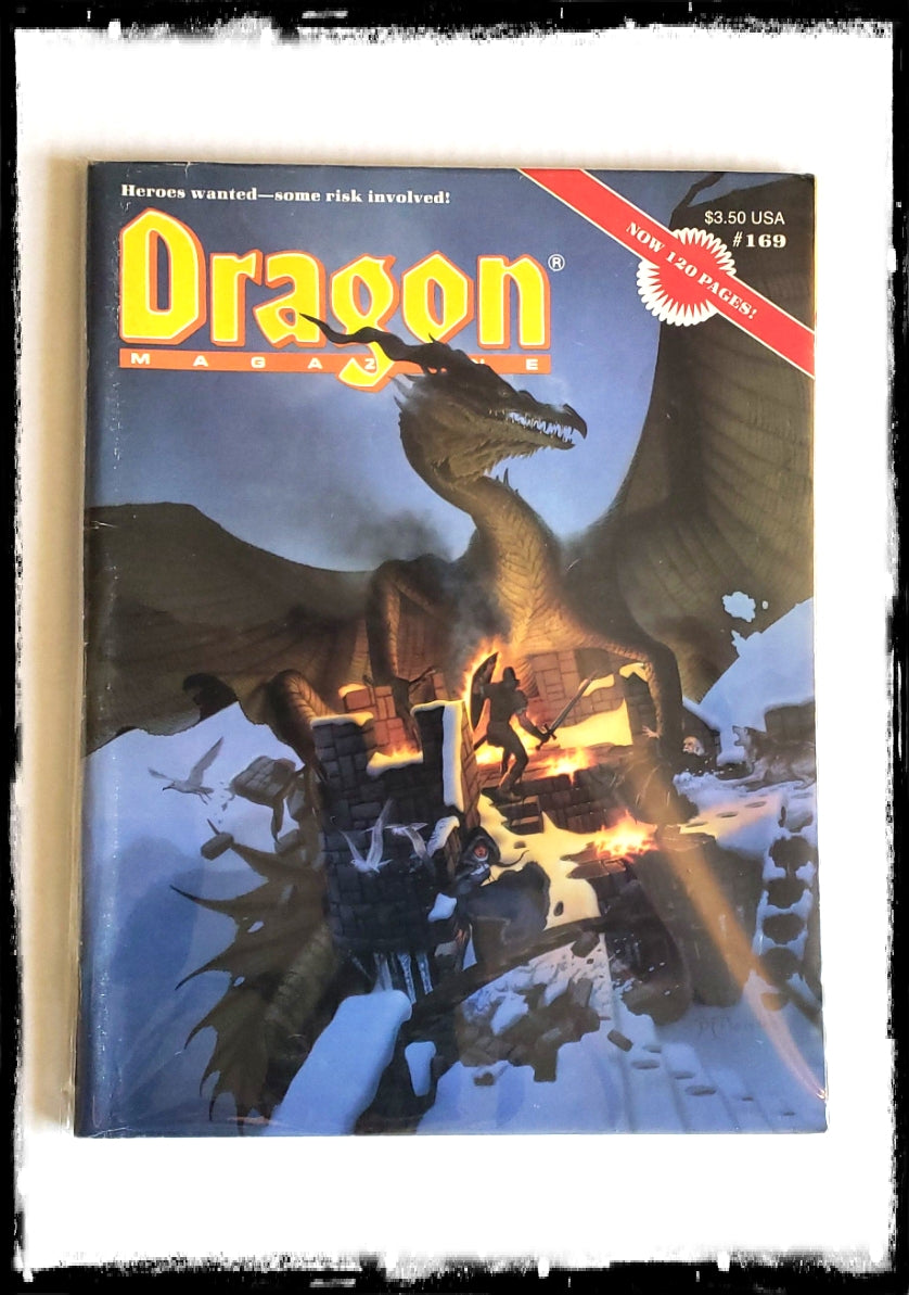 DRAGON MAGAZINE - ISSUE # 169 (CONDITION - FINE) – TURBO COMICS
