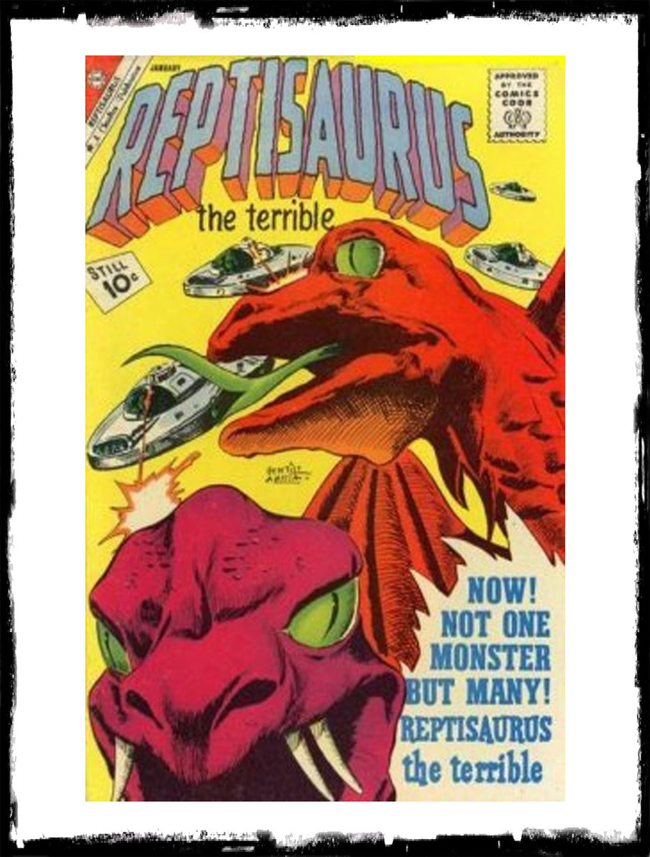 REPTISAURUS - #3 CHARLTON COMICS CLASSIC! (1962 - VF+) – TURBO COMICS