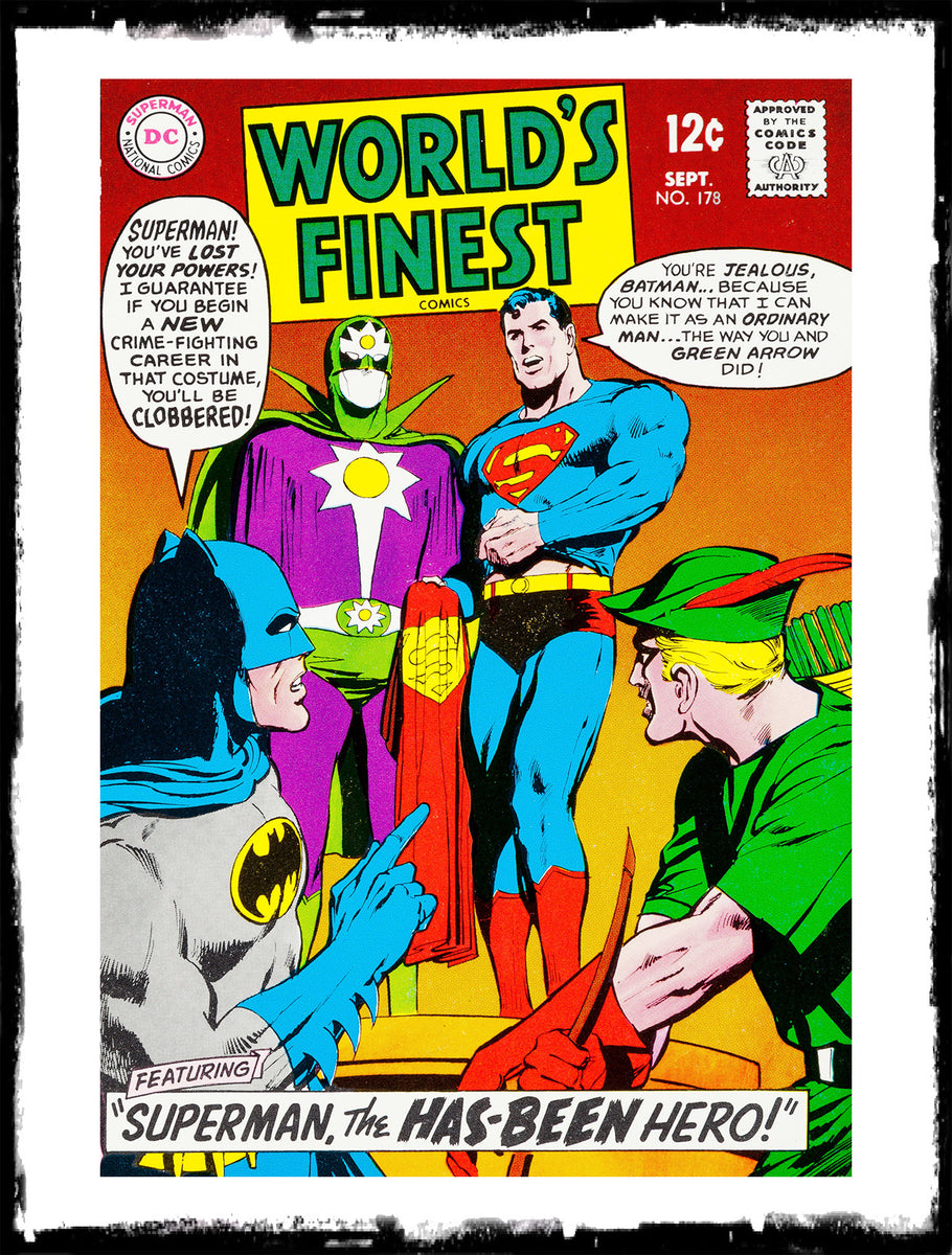 WORLD’S FINEST - #178 SUPERMAN AS SUPERNOVA (1968 - VF/VF+) – TURBO COMICS